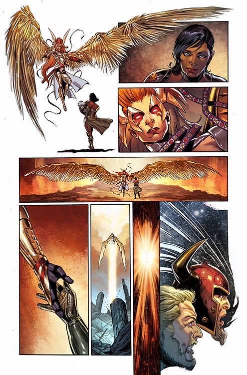 E a Angela ganha um novo visual na Marvel ~ Universo Marvel 616