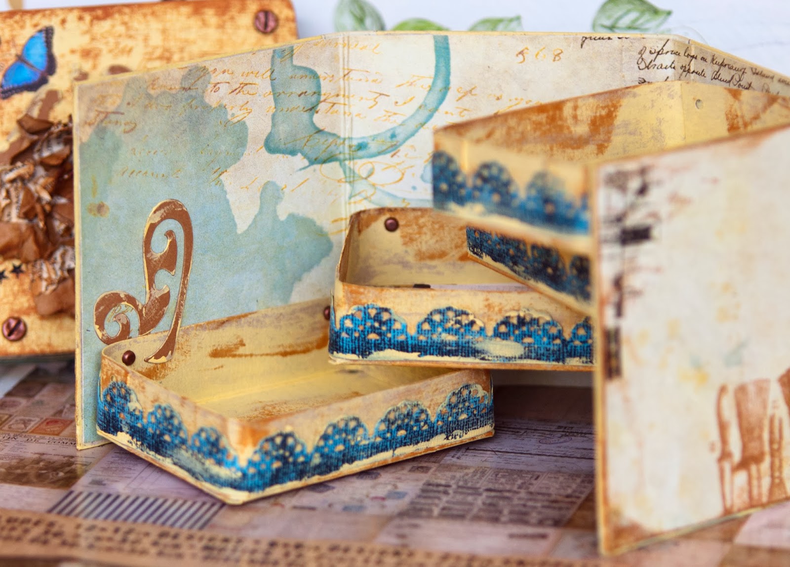 scrappylicious : ATC storage box