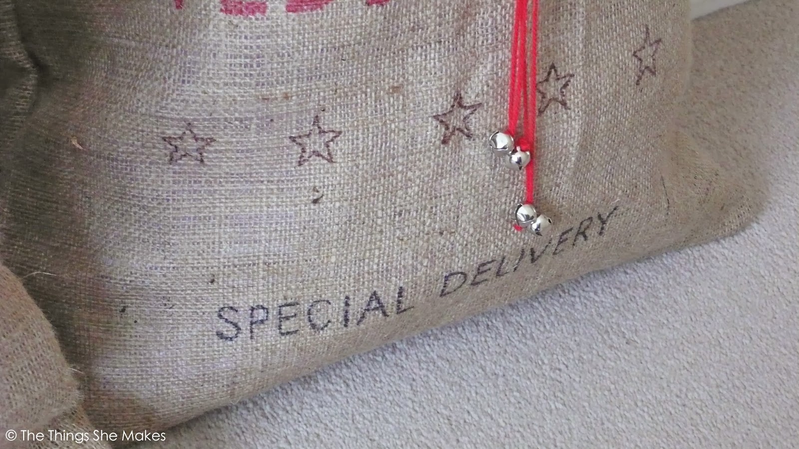 Personalised Present Mail Bag | The Things She Makes