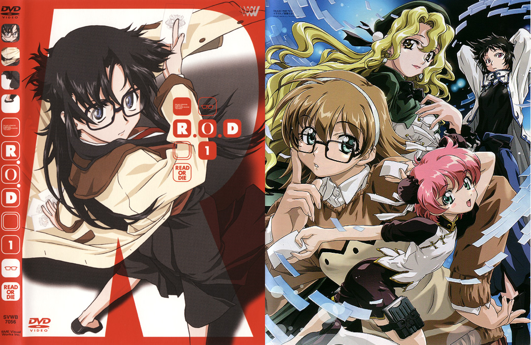 Misa blogja: R.O.D - Read or Die OVA & R.O.D - the TV