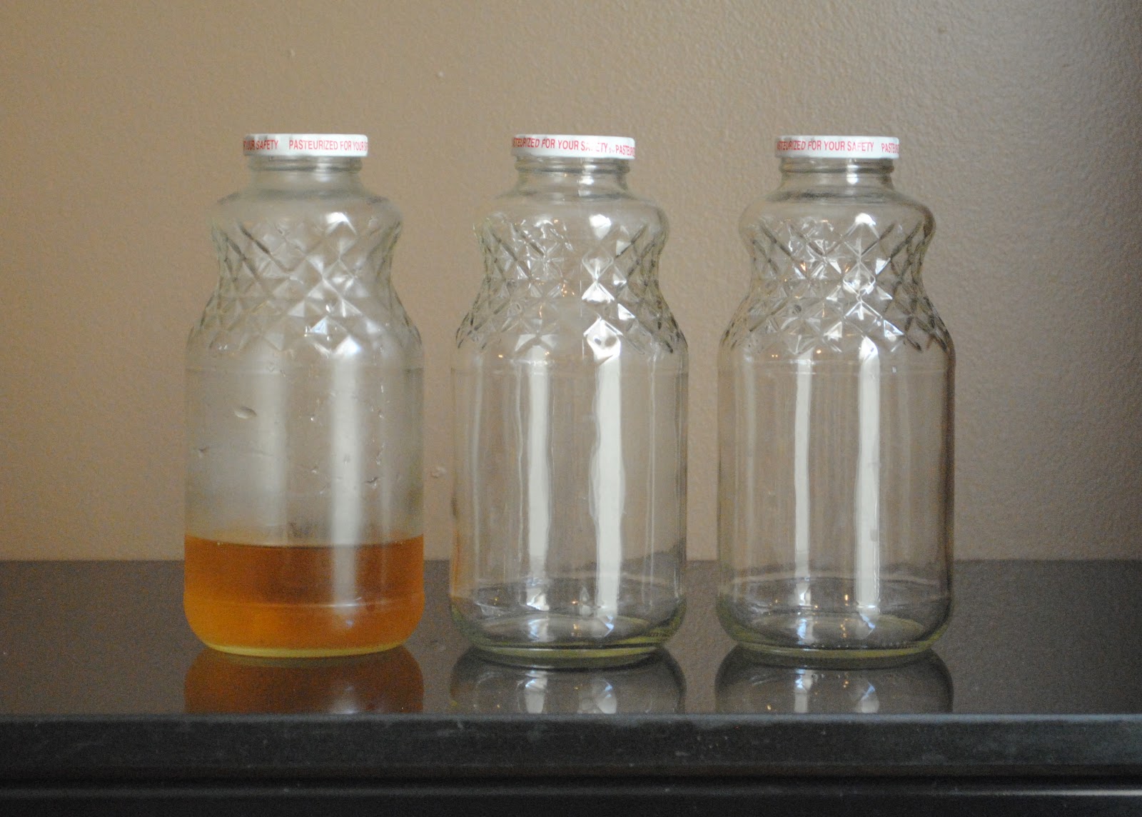i thought of it second.: glass jars: saving and reusing