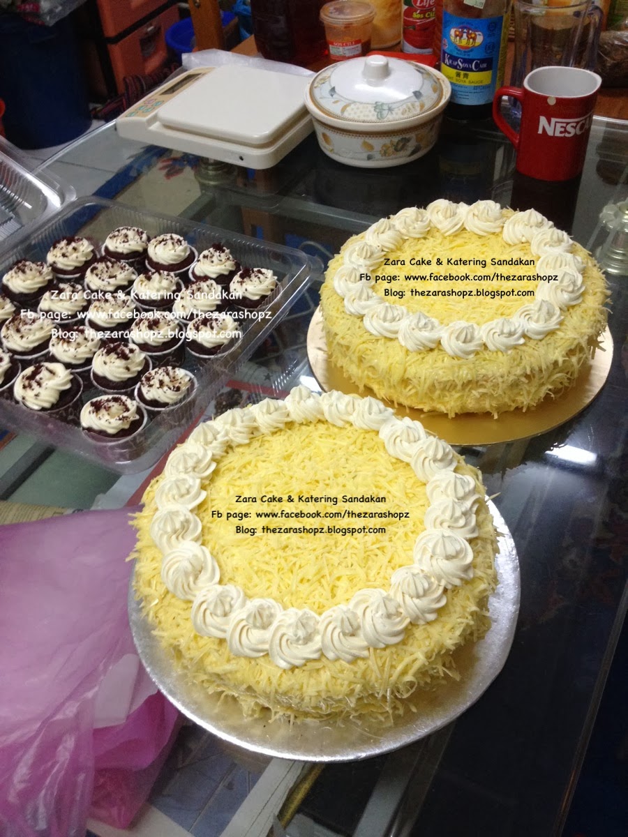 The Zara Shopz: Kek Snow Cheese Tempahan Encik Pg. Rahim dari Mahkamah ...