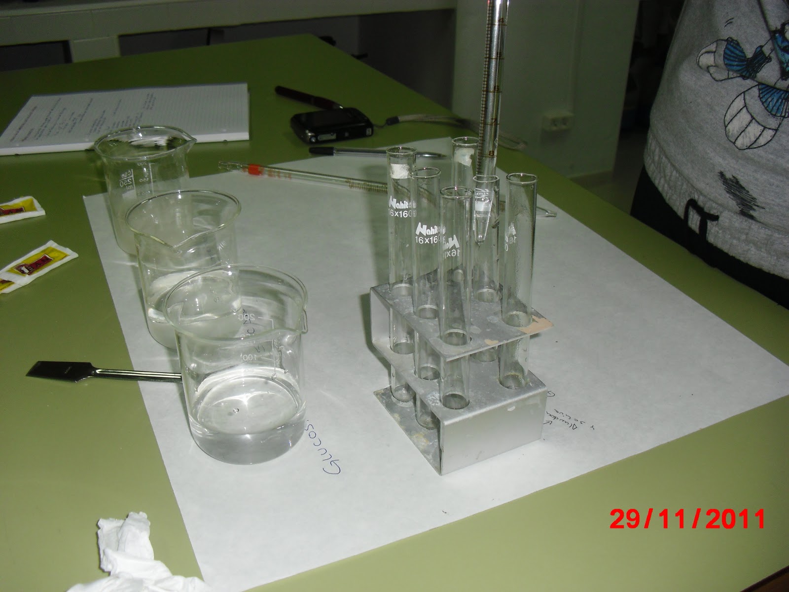 luz: Poder reductor en glúcidos