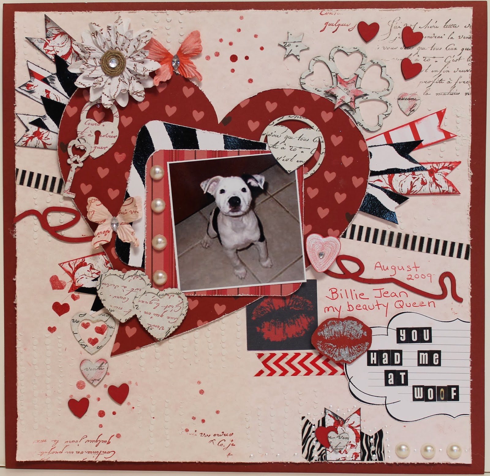 ShelbyDoodle Designs: Valentine layout with Gina's Designs and The ...