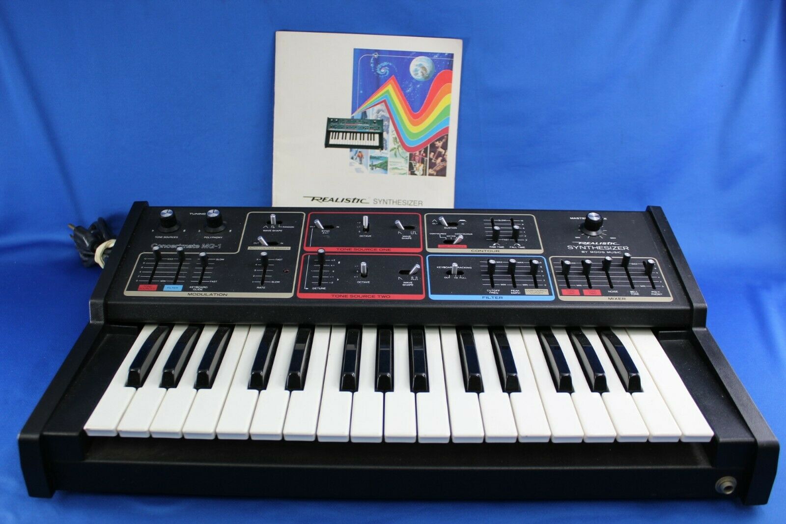 MATRIXSYNTH: MOOG Realistic Concertmate MG-1 SN 16 375