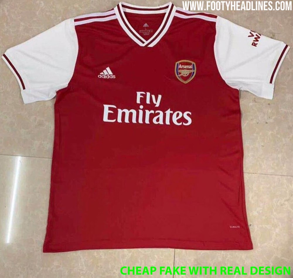 Leaked: Arsenal 19-20 Home Kit (Fake With Real Design) - Footy Headlines