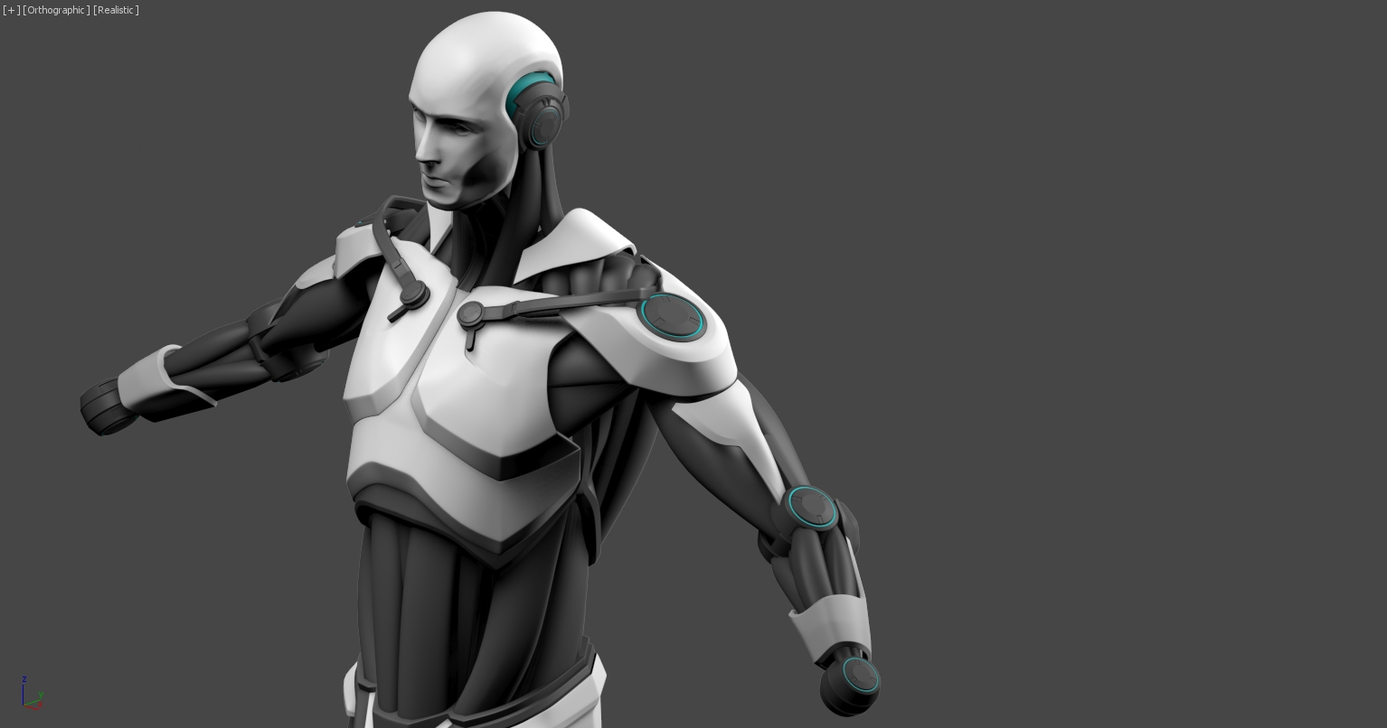 Piranha: Robot / 3d model / Eset nod32