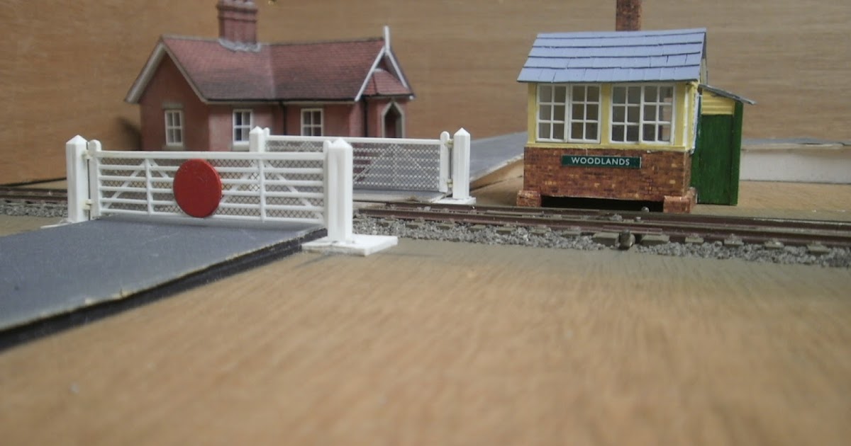 Dorset Railway Modelling: Woodlands Level Crossing Box-4MM.