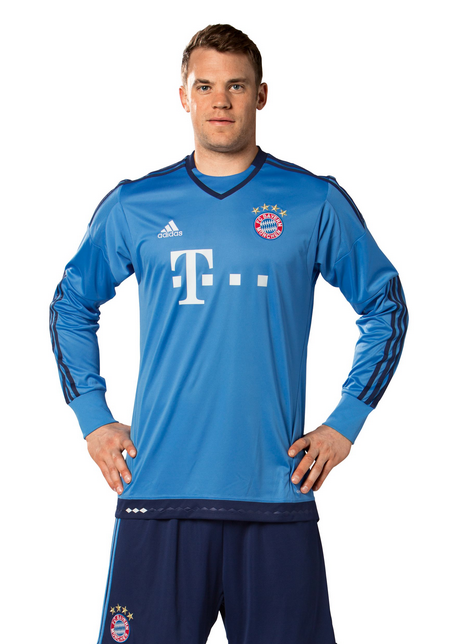Futebol é Tudo: Camisa FC Bayern GK Home Manoel Neuer 2015/2016 Futebol é Tudo: Camisa FC Bayern GK Home Manoel Neuer 2015/2016