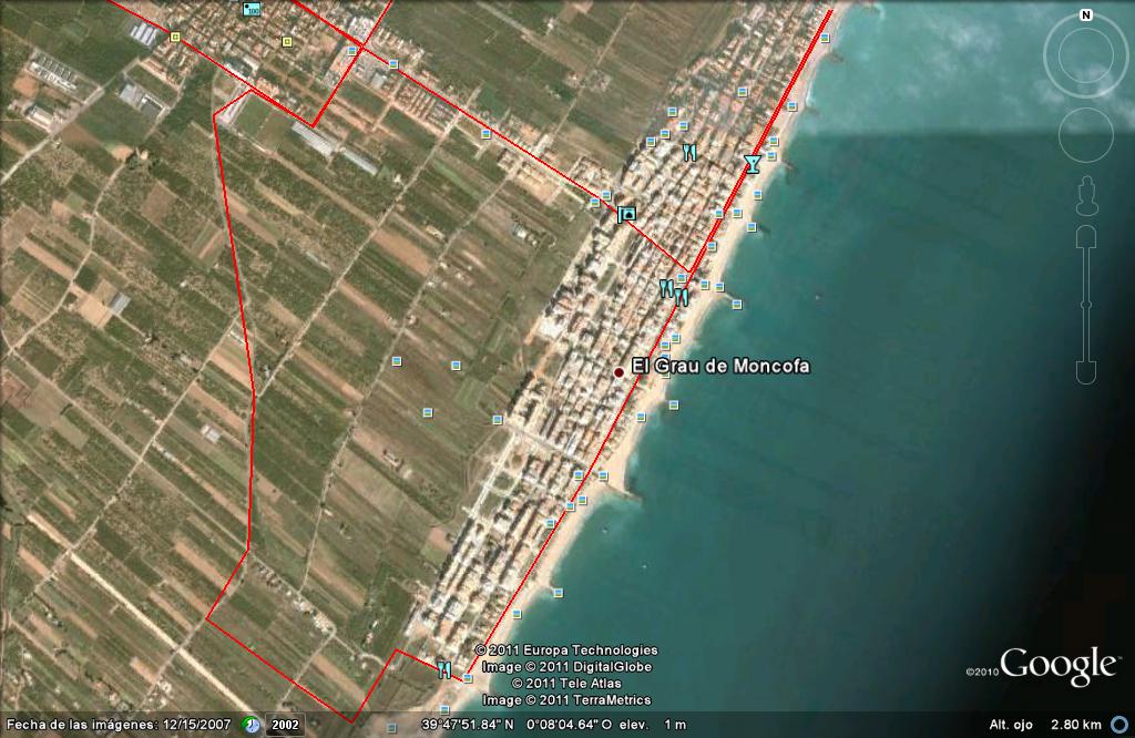 MONCOFA Y SUS TRADICIONES: Mi ruta de los sábados por Moncofa. (7,128 km)