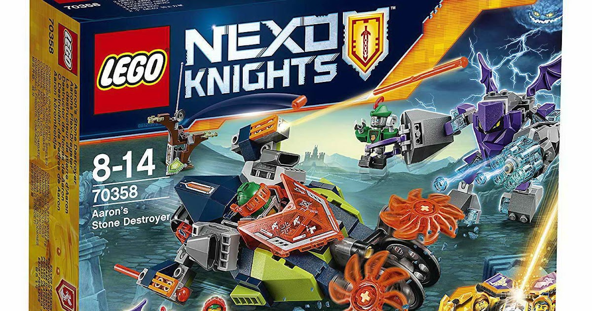LEGO gosSIP: 290517 LEGO 70358 Aaron's Stone Destroyer box art and picture