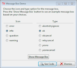 Py In My Eye: Tkinter Message Box Demo