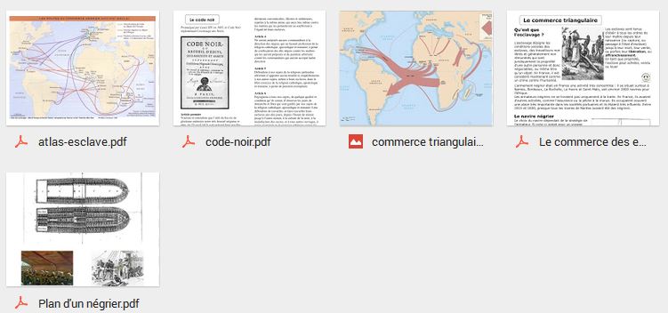 Autour du commerce triangulaire - Ressources pour l'école