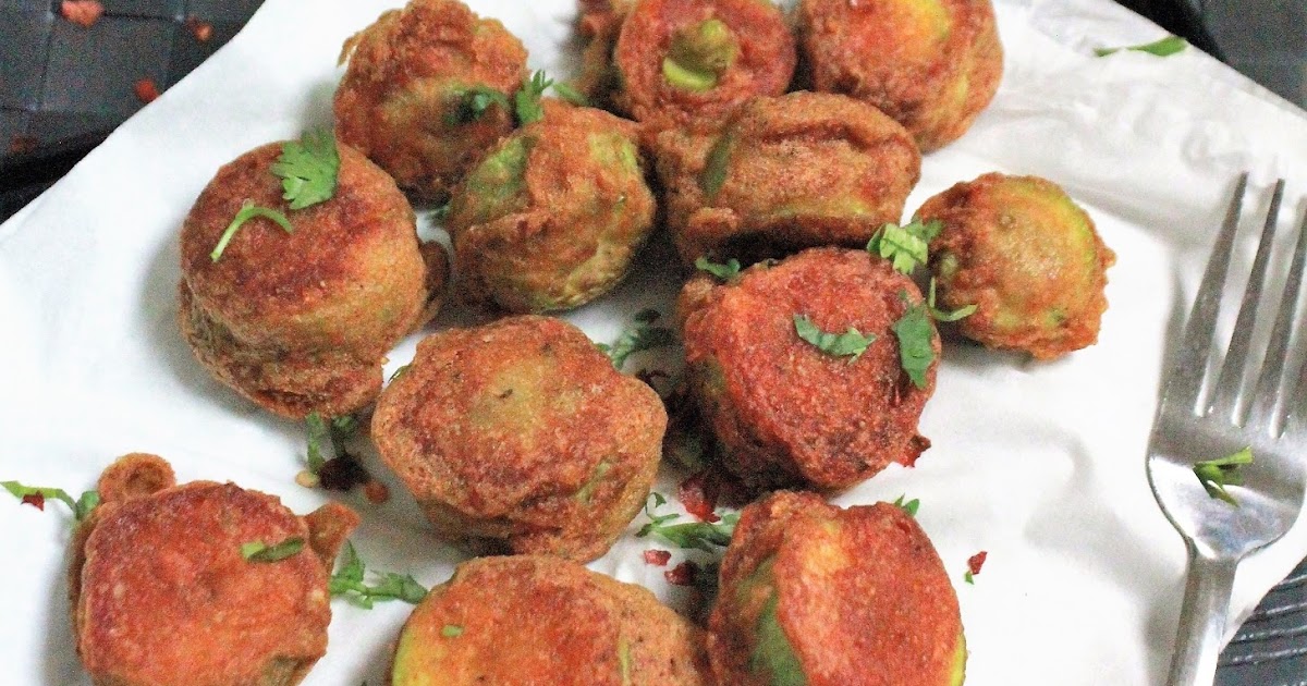 Bethica's Kitchen Flavours: Batter Fried Stuffed Baby Marrow