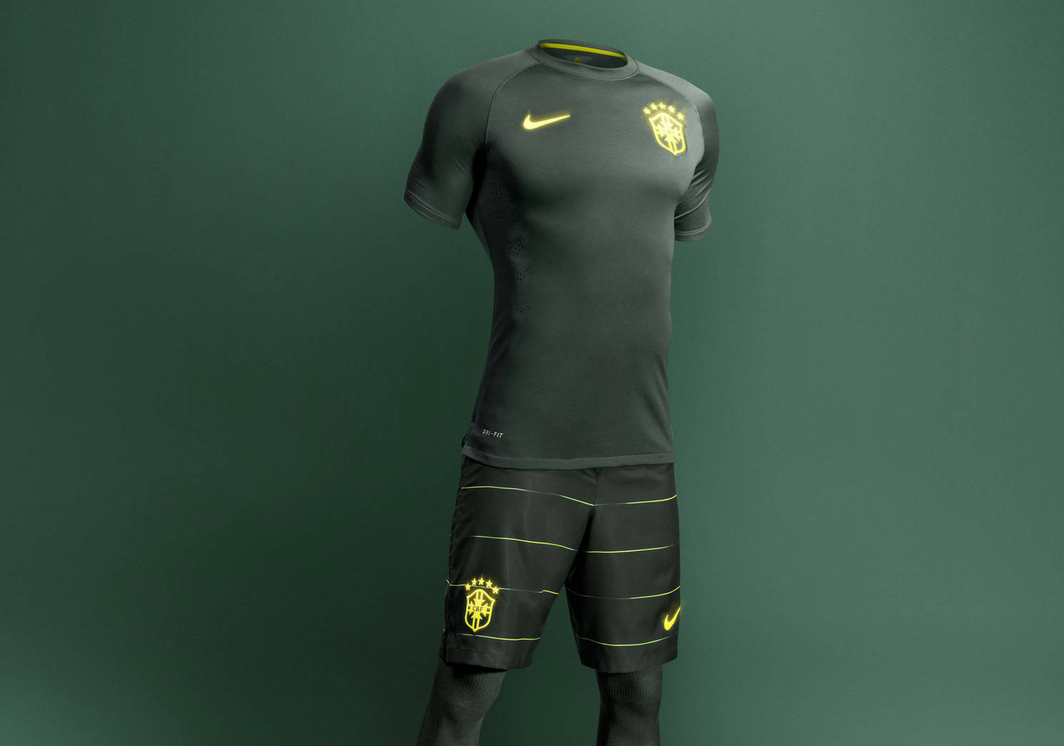 Brazil 2014 Third Kit Unveiled - Footy Headlines