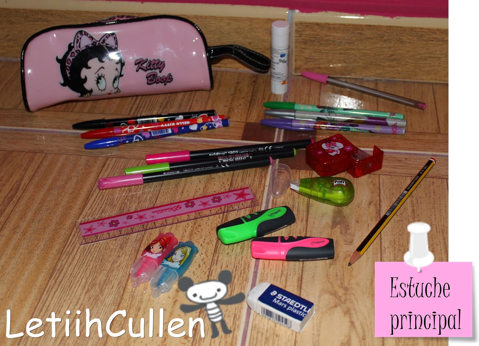 ♡LetiihCullenYT♡;: Back to school 2013: ¿Qué llevo en mi mochila?