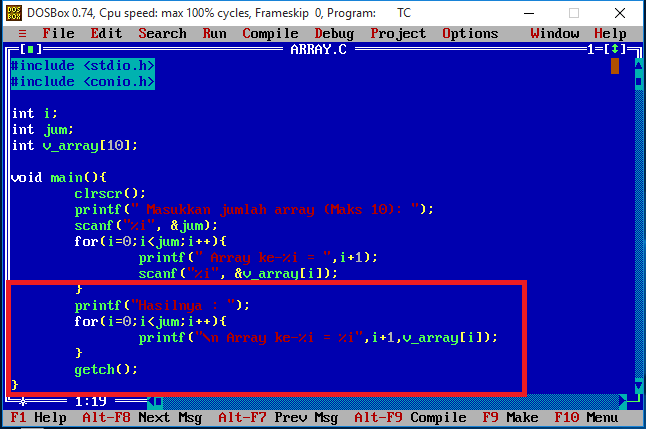 Dede Mahendra Cara Membuat Array Pada Visual Basicvb