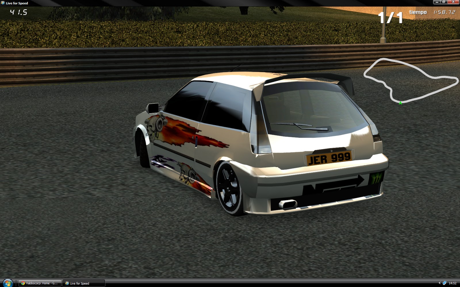 Skins Para LFS: XFG tuning