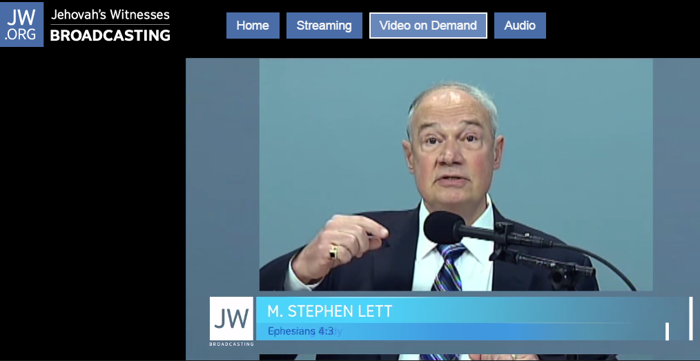 El lado cómico de la Watchtower: Stephen Lett, "el Señor de los Anillos"