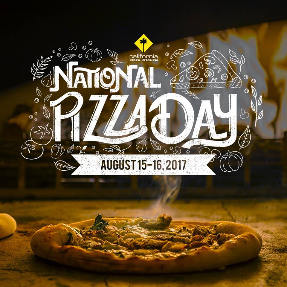 Manila Shopper: CPK National Pizza Day Buy1 Take1 Promo: Aug 2017