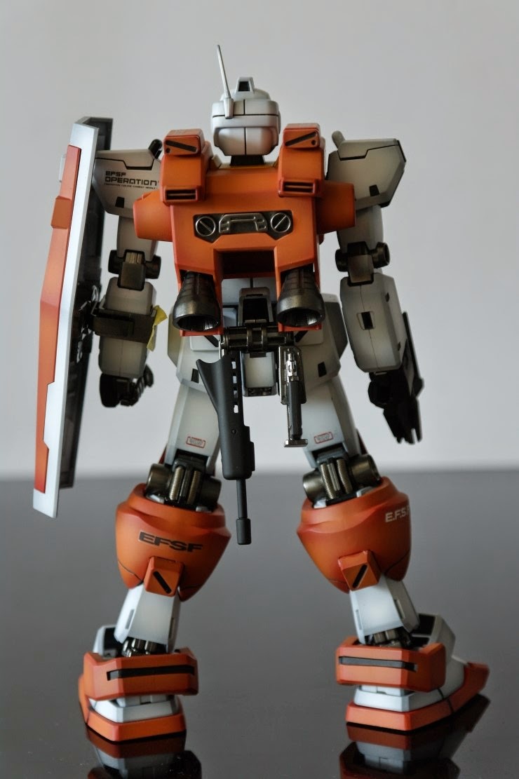 GUNDAM GUY: MG 1/100 Powered GM - Custom Build