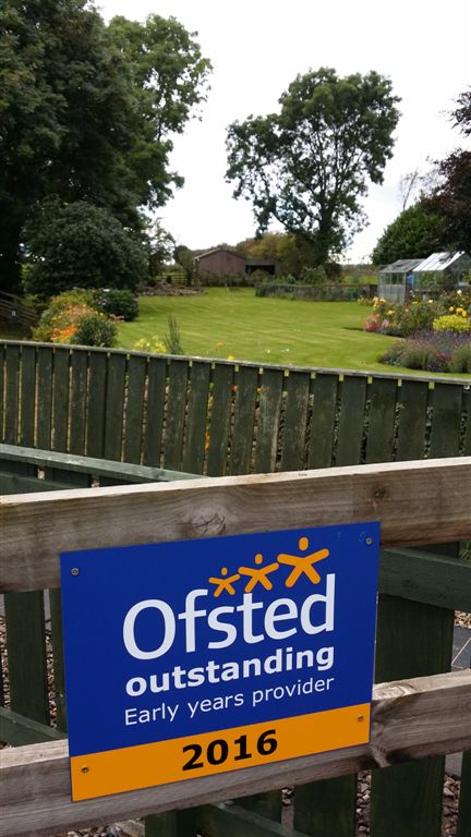 The Green I Signs Blog: Ofsted OUTSTANDING signs for High Bank Nursery ...