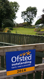 The Green I Signs Blog: Ofsted OUTSTANDING signs for High Bank Nursery ...