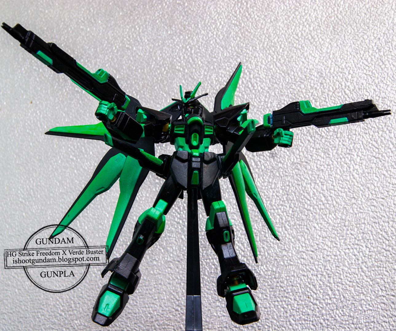 HG Strike Freedom X HG Verde Buster ~ Plamo Hub