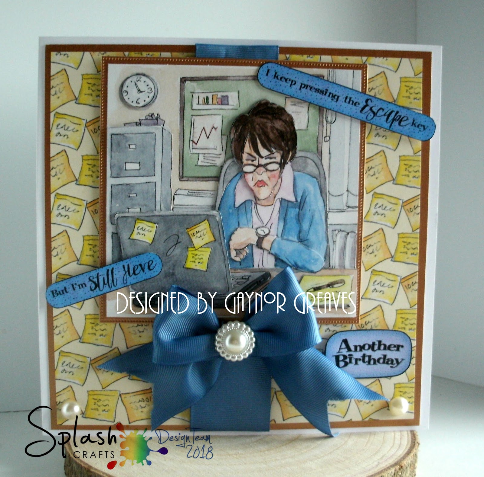 Designs by Gaynor Greaves: The Grumps Designed for Splash crafts