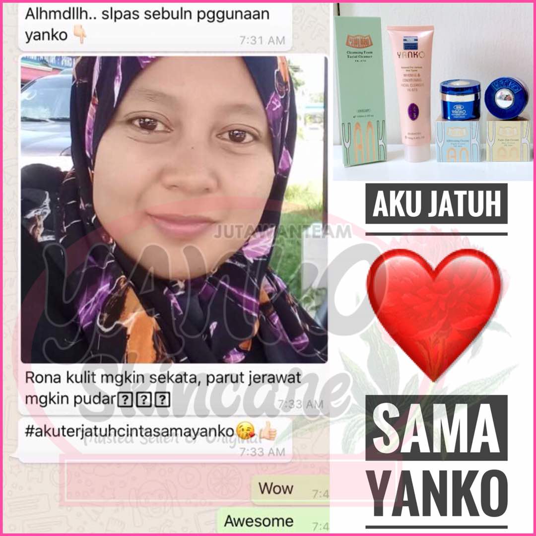 Infojelita: Yanko Skincare Berkesan? Atau Penipu?