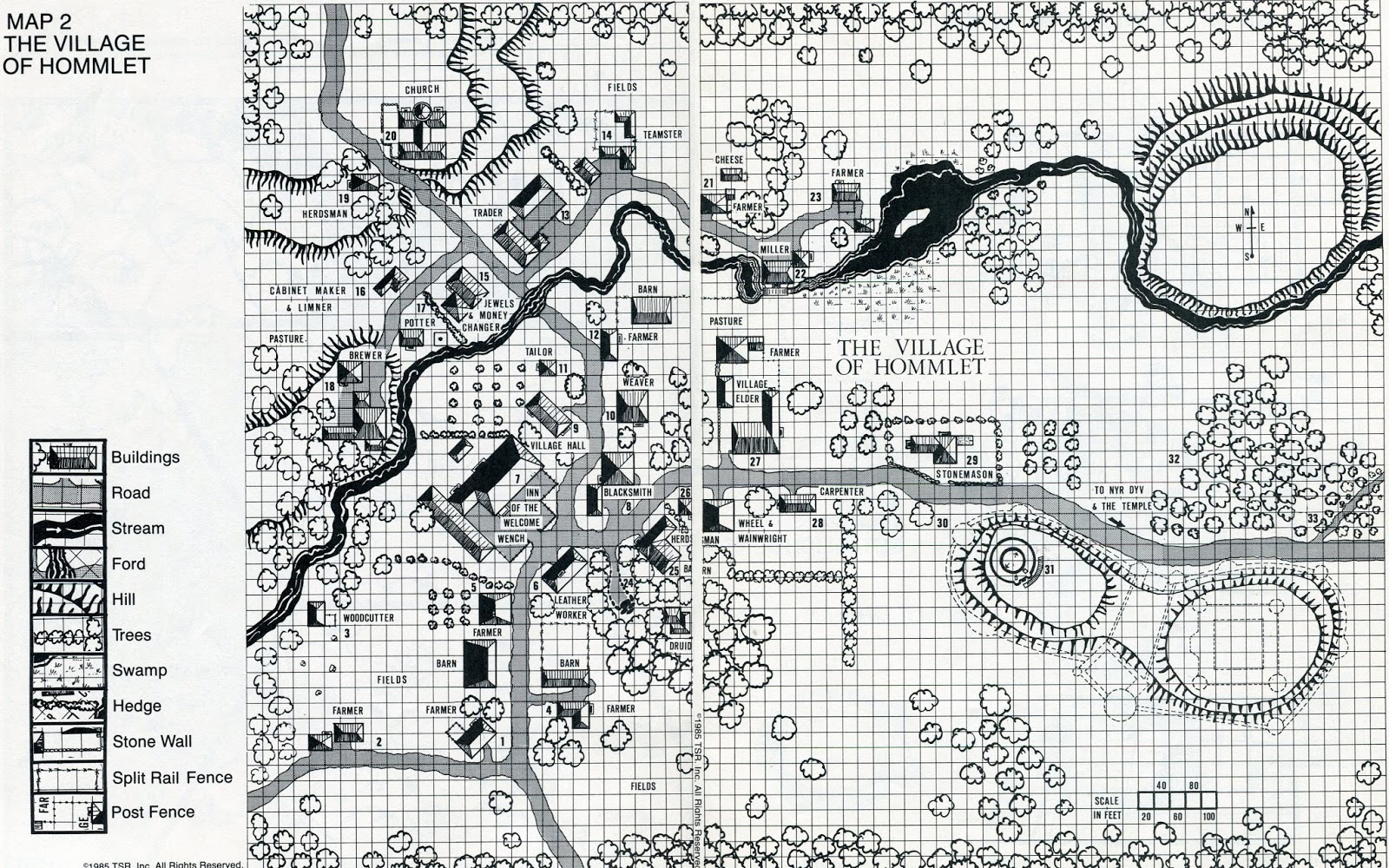 Iron Rations: The Front: World War 2 RPG. The Village of Saint Hommlet.
