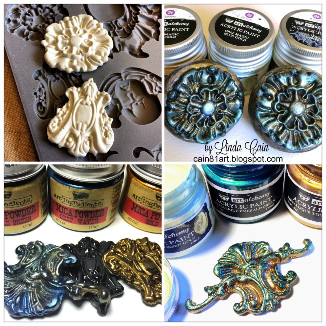 FRIENDS in ART: Creating Decorative Embellishments