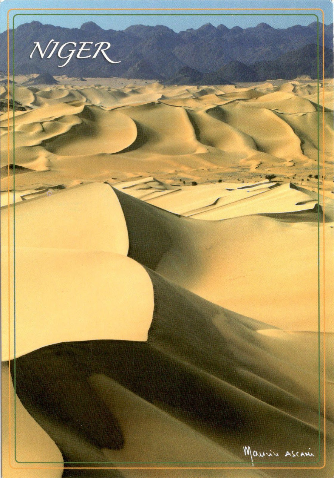 WORLD, COME TO MY HOME!: 1631 NIGER - Dunes of Adrar Chiriet