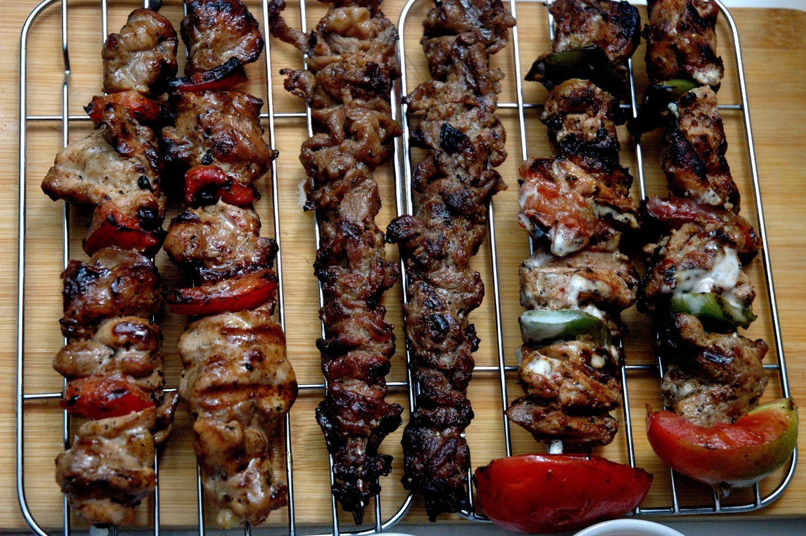 DUDE FOR FOOD: Sticks and Skewers: Eat City's Signature Sampler Cookout ...