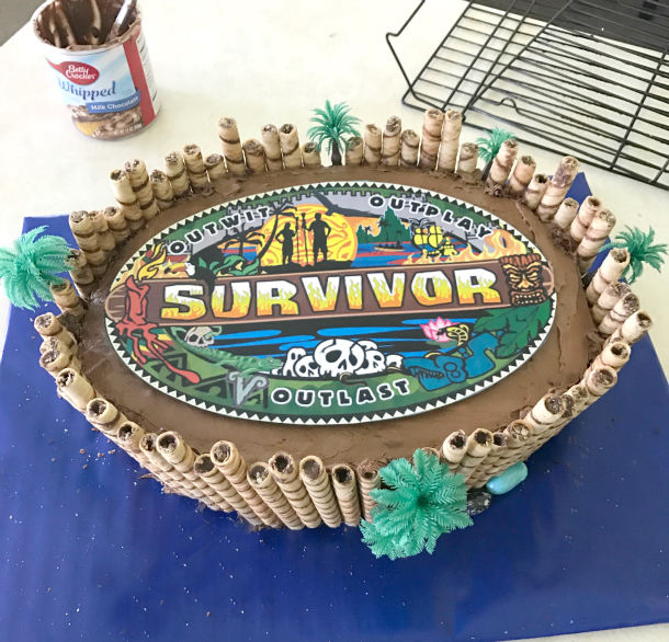 DIY Survivor Birthday Cake!