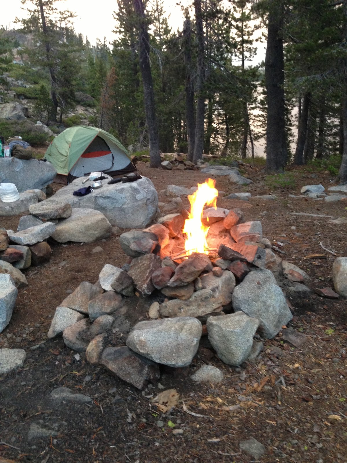 RenfroBasics: My First Backpacking Trip - Grouse Ridge Campground to ...