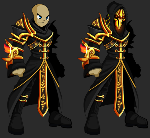 AQW Legion of Shadows: Presentes, Sets e Npcs