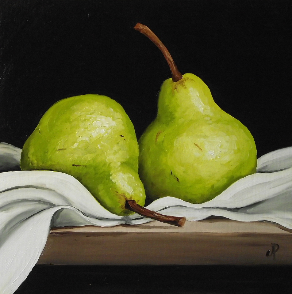 Jane Palmer Fine Art: Two Pears