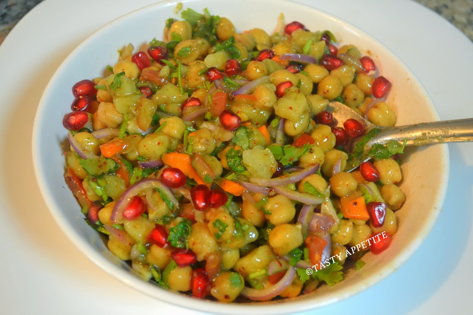 Aloo Chana Chat / Easy Chat Recipes / Step by Step