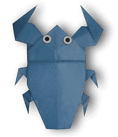Bug Origami: Water Bug | Paper Origami Guide
