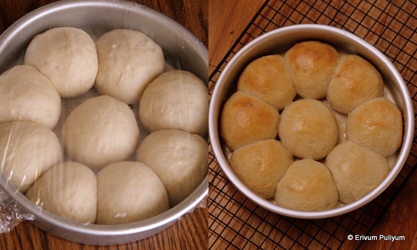 Erivum Puliyum: Pav Bread (Eggless) | Bombay Pav (Step by Step Pics)