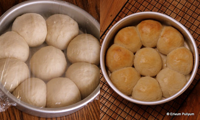 Erivum Puliyum: Pav Bread (Eggless) | Bombay Pav (Step by Step Pics)