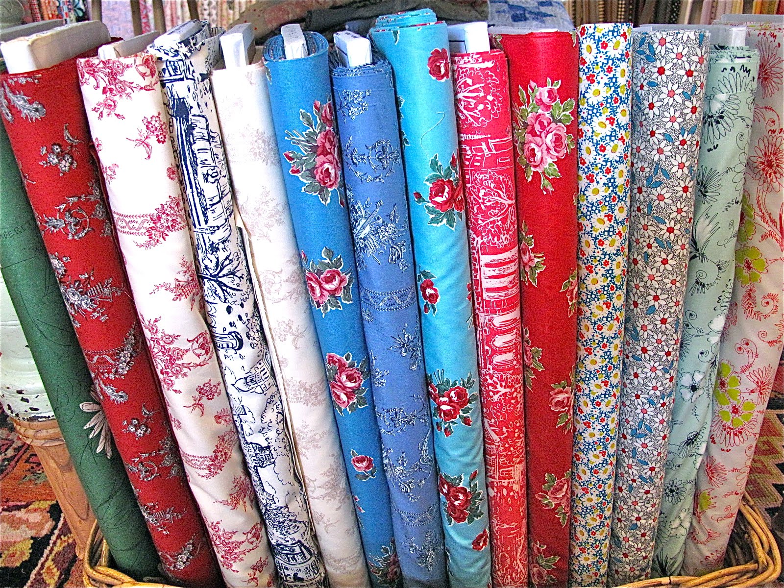 patchwork on central park: New Yuwa Fabrics