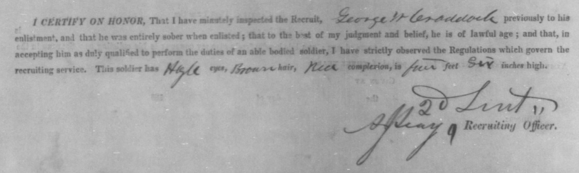 Brandt's Rants: The Lost (and Recovered) History of George W. Craddock