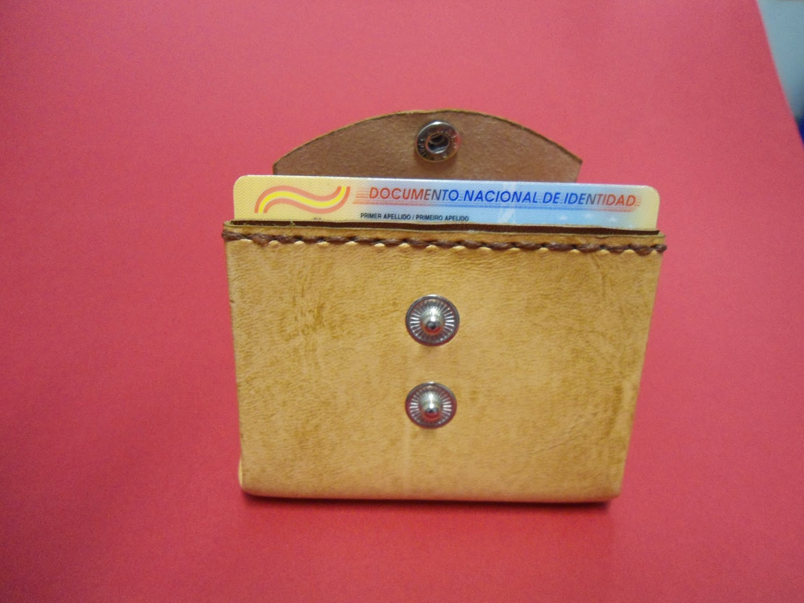 La ventana del cuero: Como hacer un monedero de cuero sencillo y ...