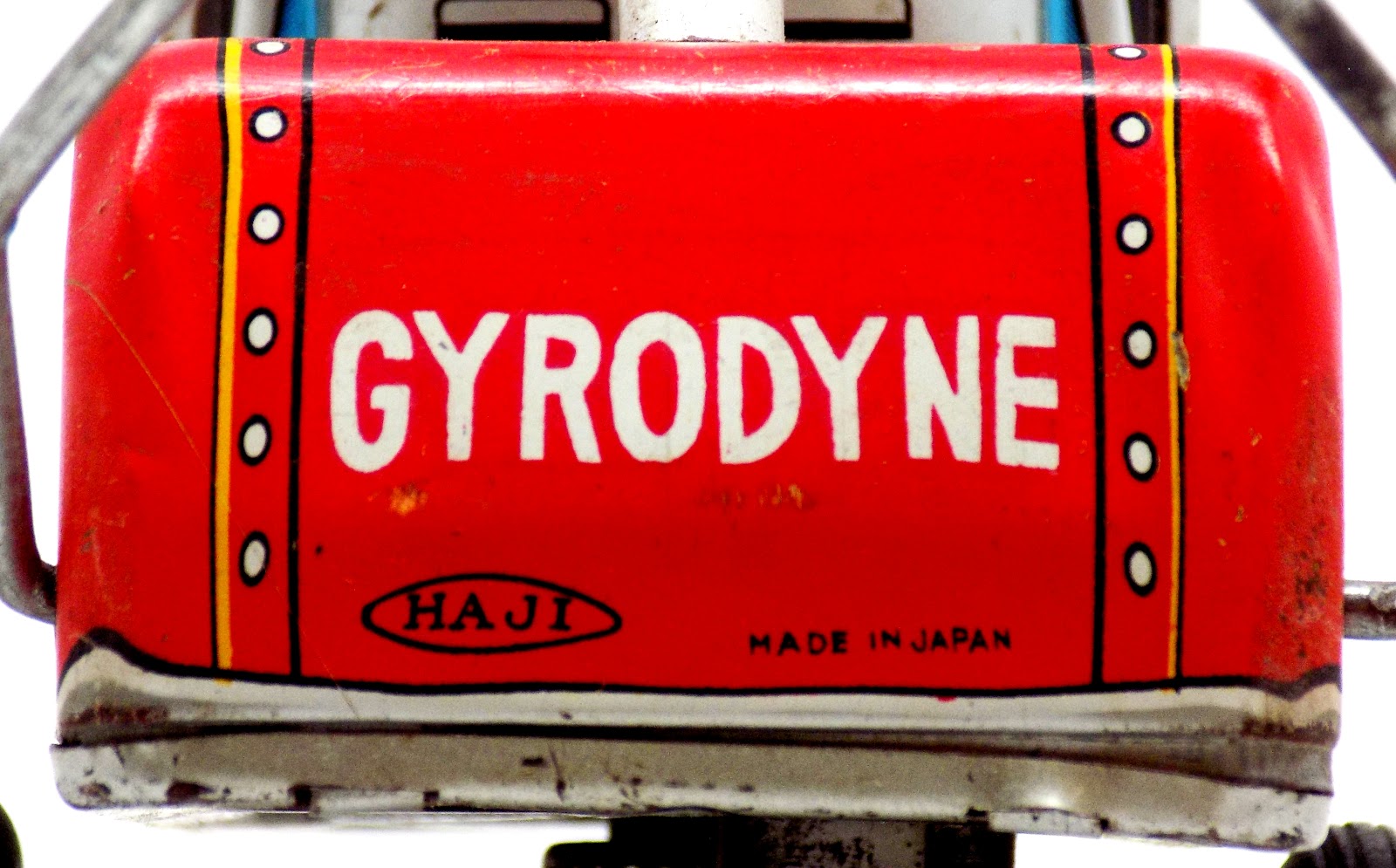 Toys and Stuff: Japan - Haji USAF Gyrodyne XRON-1 Rotorcycle