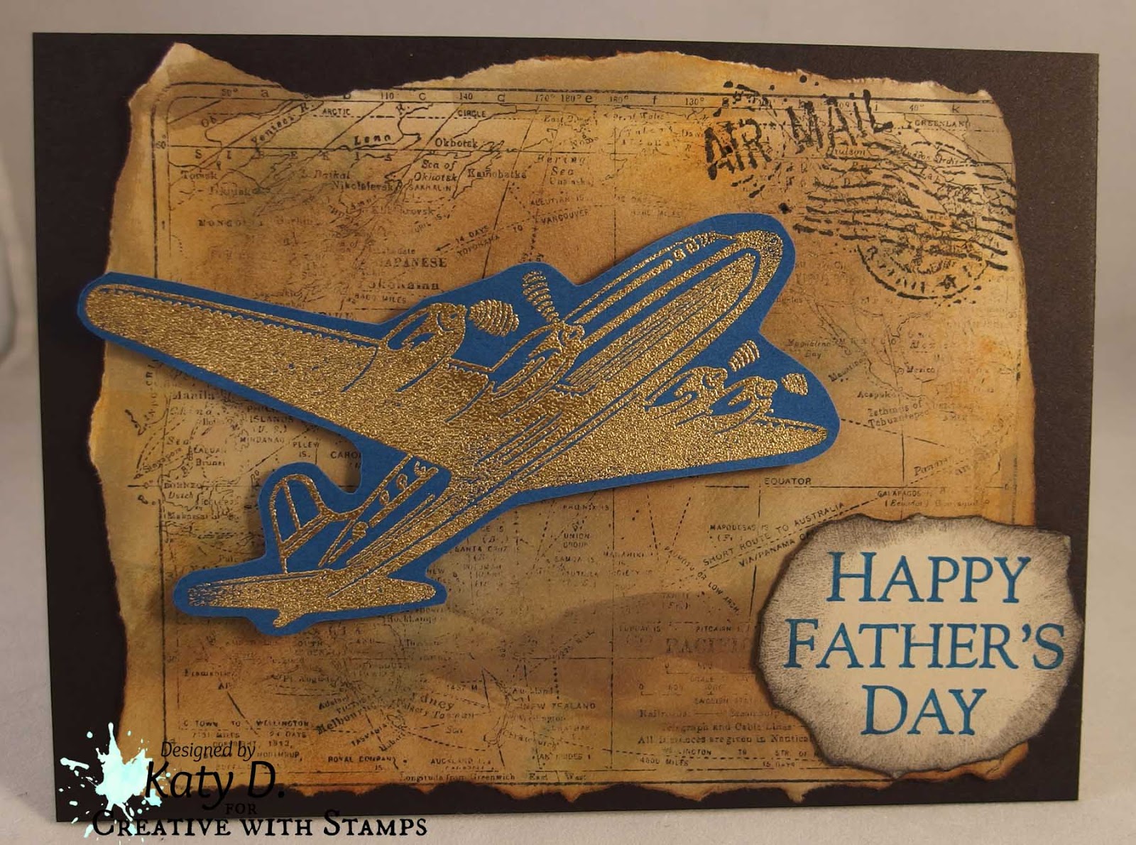 I like to cut and paste: A Father's Day Card