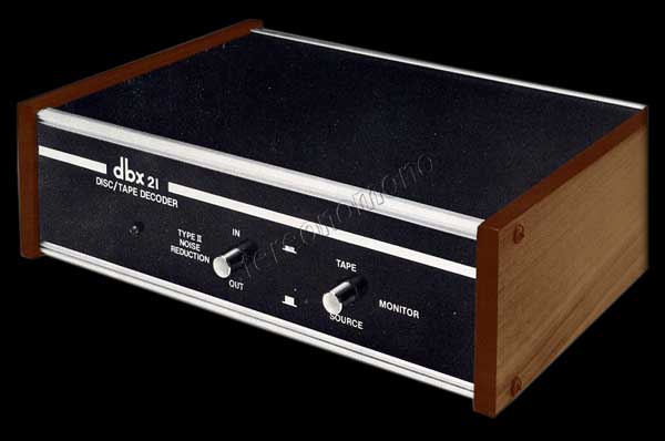 stereonomono - audio Hi Fi Compendium - 14 years on-line: dbx Model 21