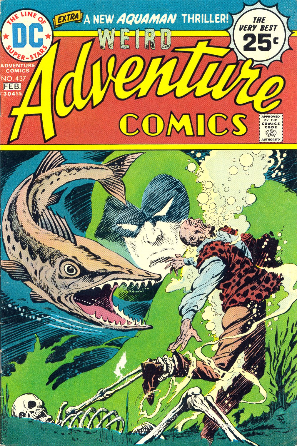 Days of Adventure: Adventure Comics # 437, February, 1975