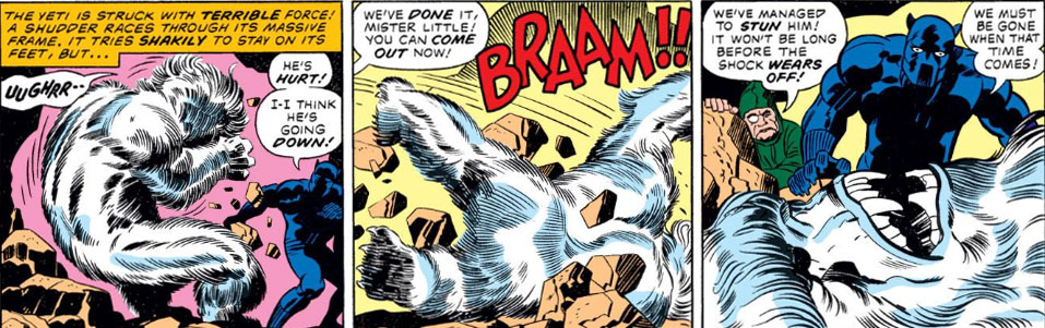 The Peerless Power of Comics!: The Abominable Attack of the Yeti!